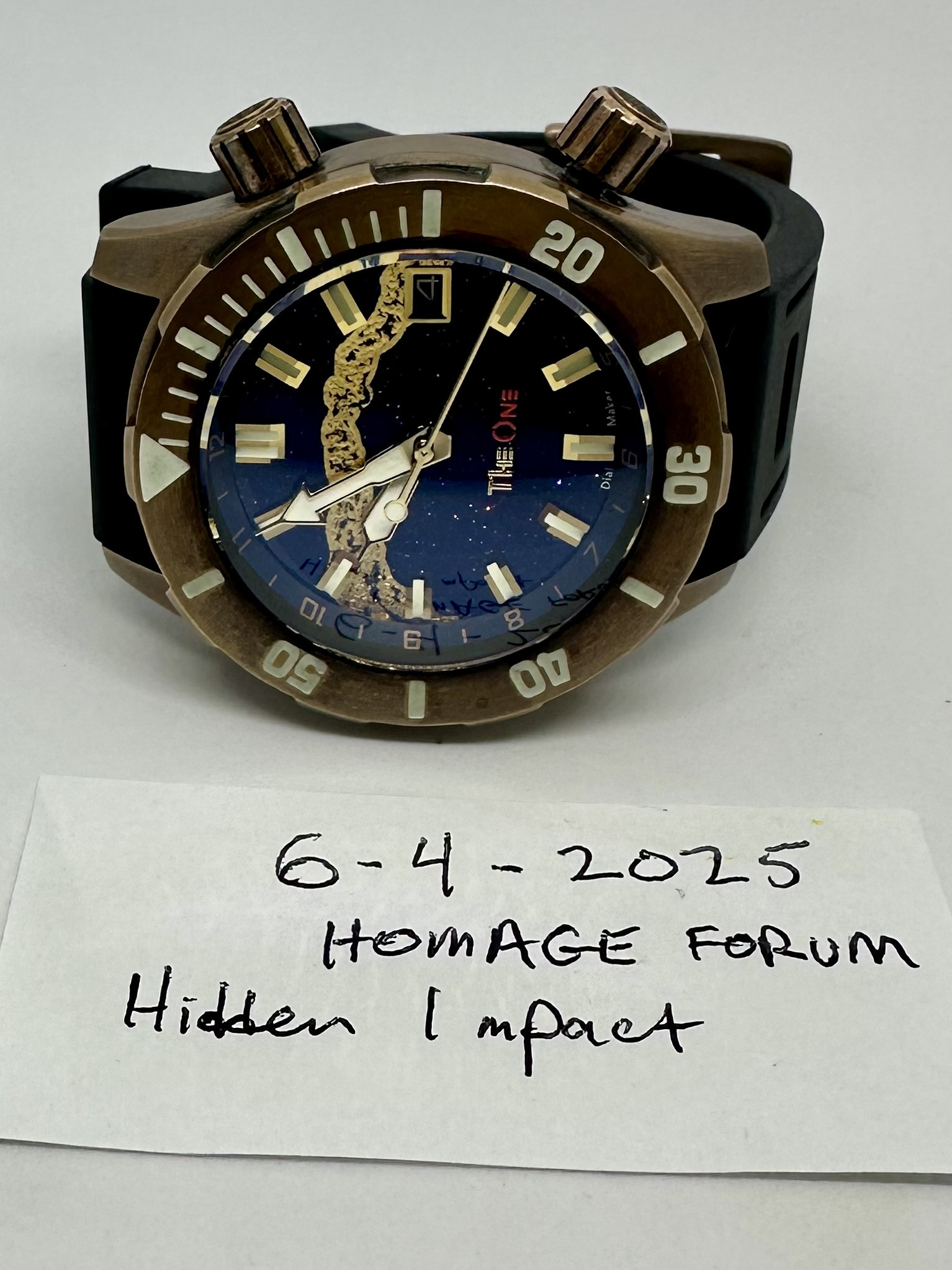 Steeldive Bronzo ZLS Abyss 2 Homage - Homage Forum