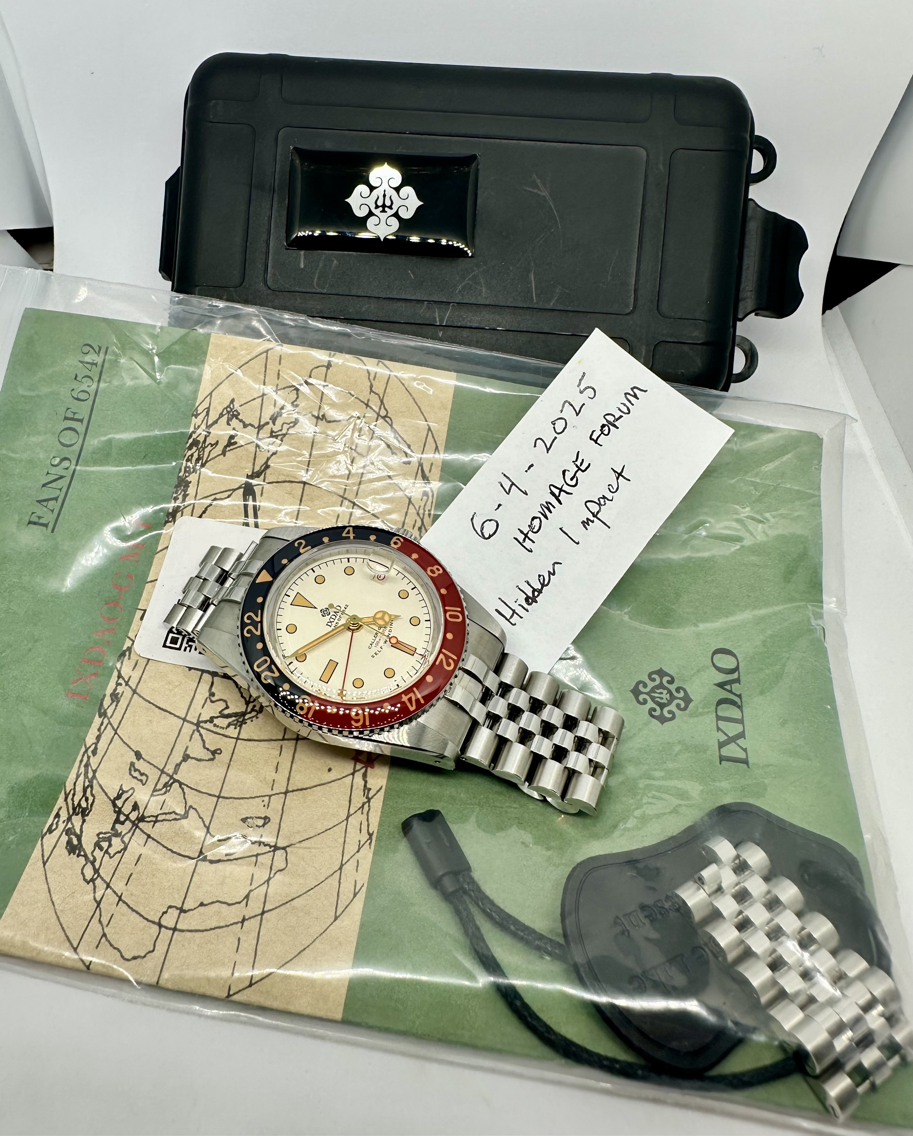 IXDAO fans of RLX GMT 6542 - Homage Forum