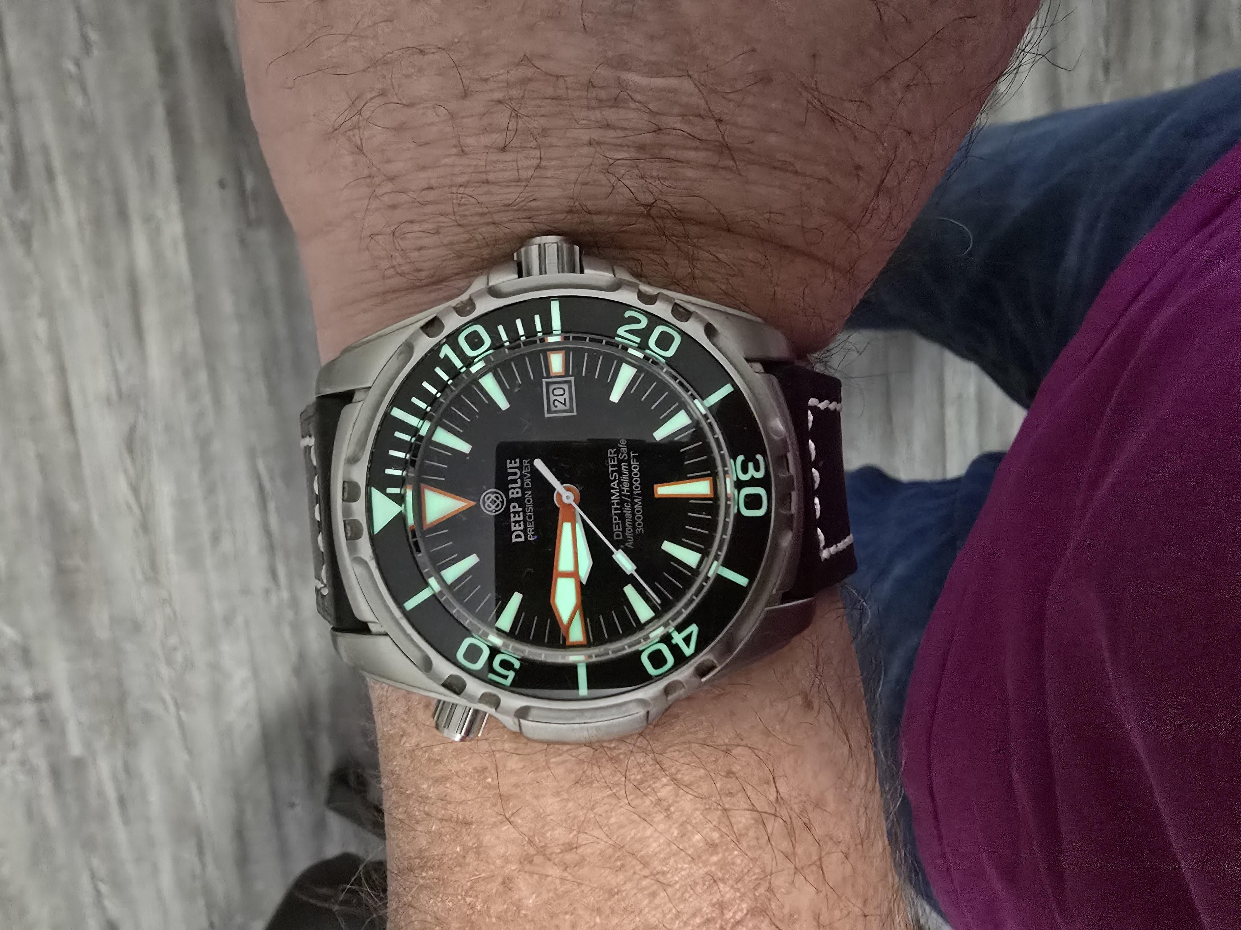 Deep Blue Depthmaster 10,000 Ft Diver | WatchUSeek Watch Forums