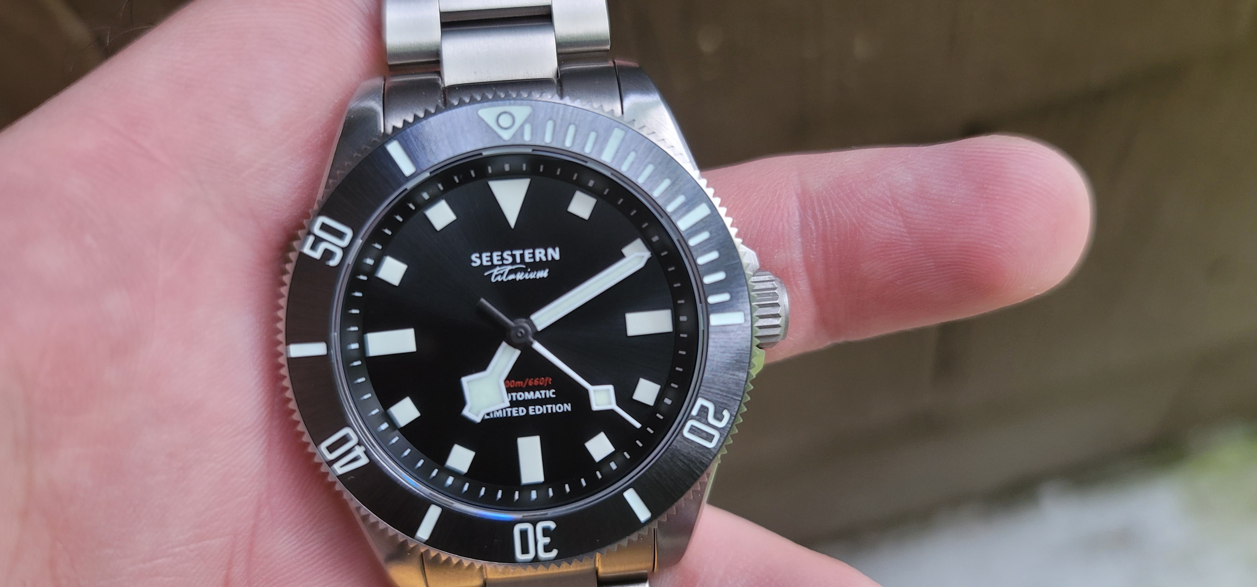Seestern Titanium Diver S430 Pelagos 39 Homage | WatchUSeek Watch Forums