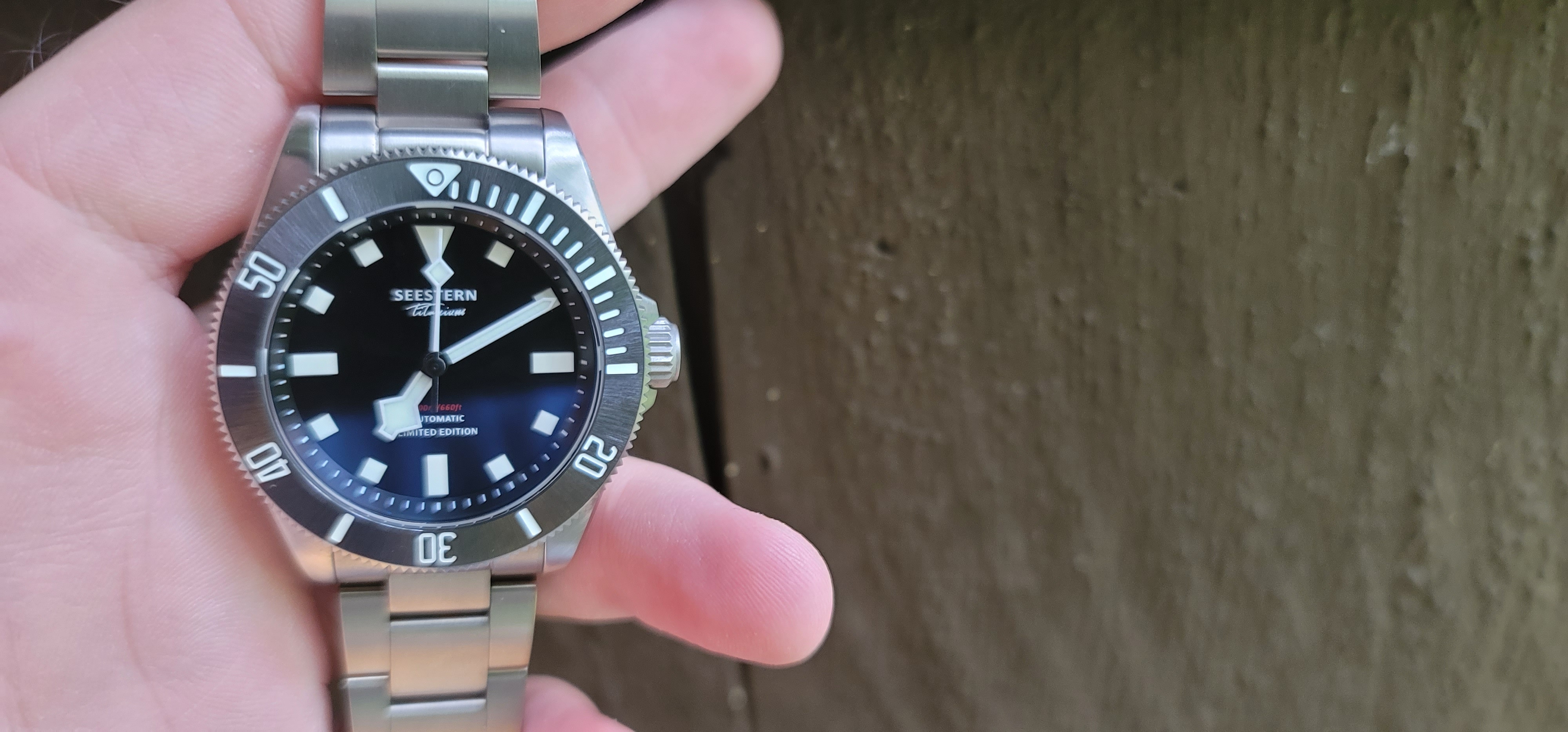 Seestern Titanium Diver S430 Pelagos 39 Homage | WatchUSeek Watch Forums
