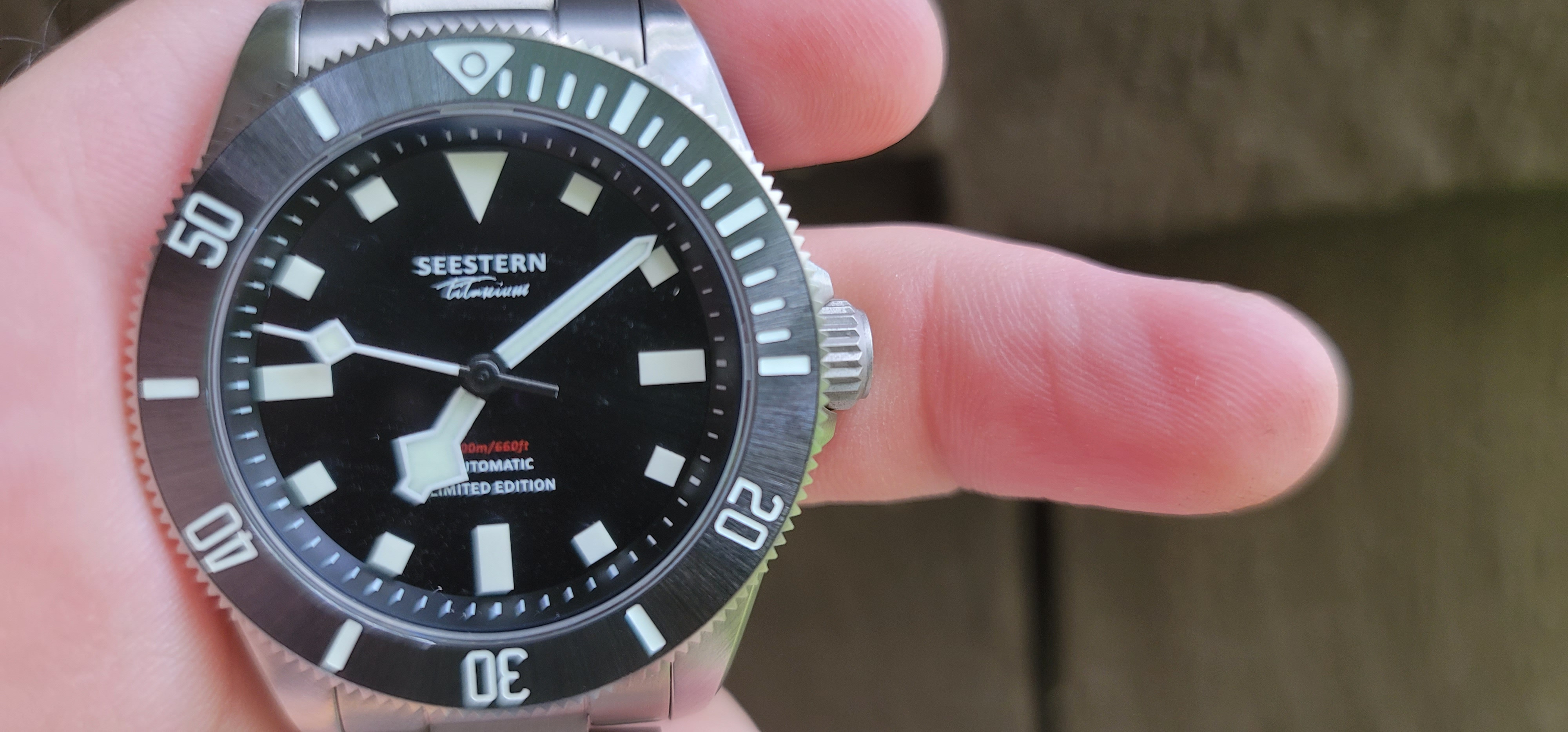 Seestern Titanium Diver S430 Pelagos 39 Homage | WatchUSeek Watch Forums