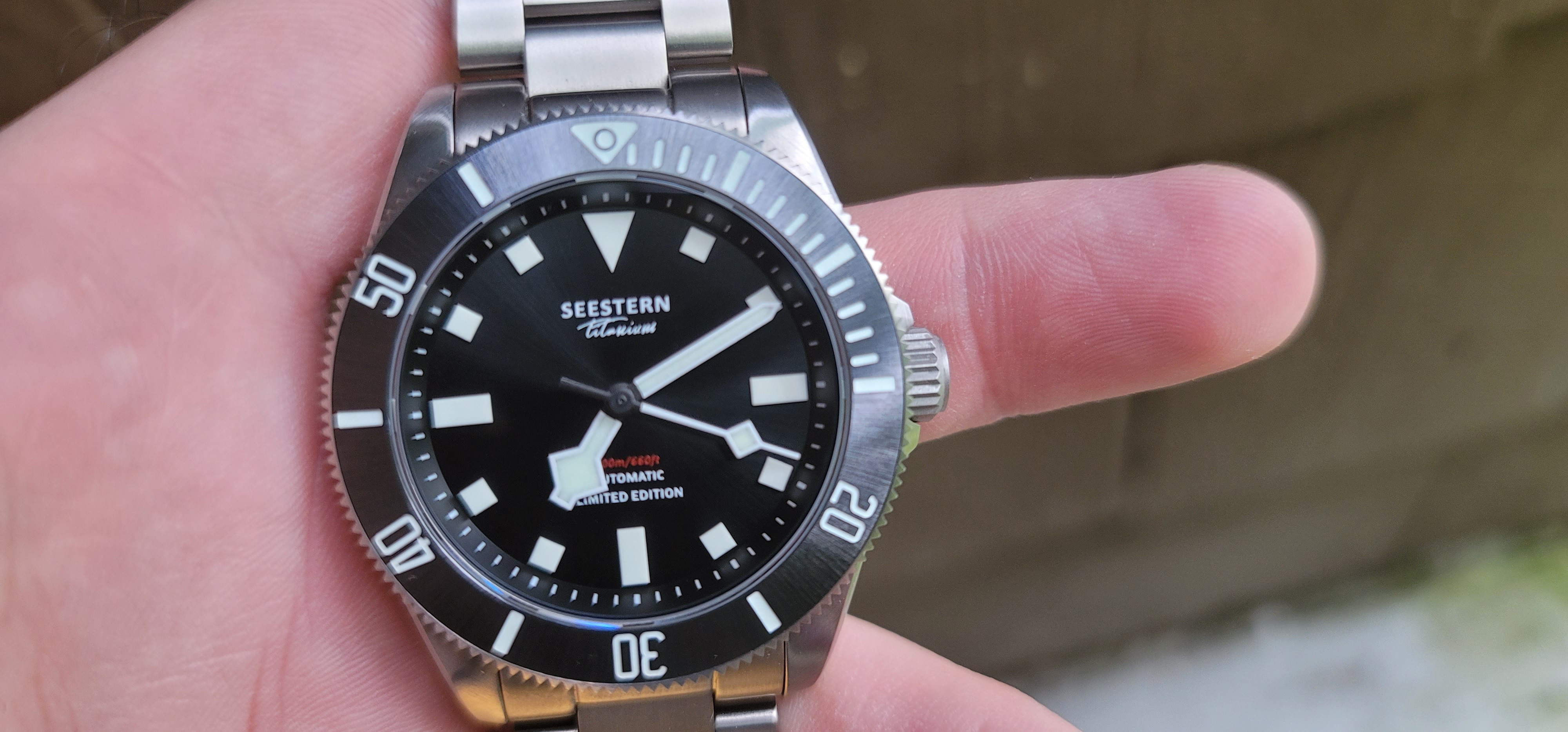 Seestern Titanium Diver S430 Pelagos 39 Homage | WatchUSeek Watch Forums