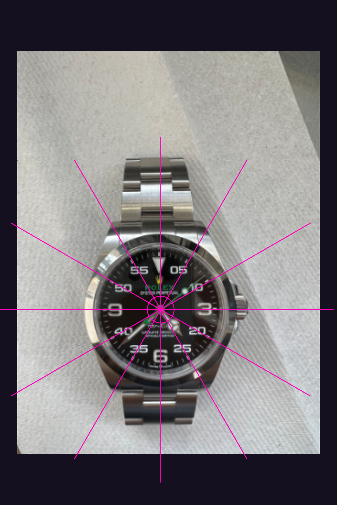 Rolex airking alignment | Replica Watch Info