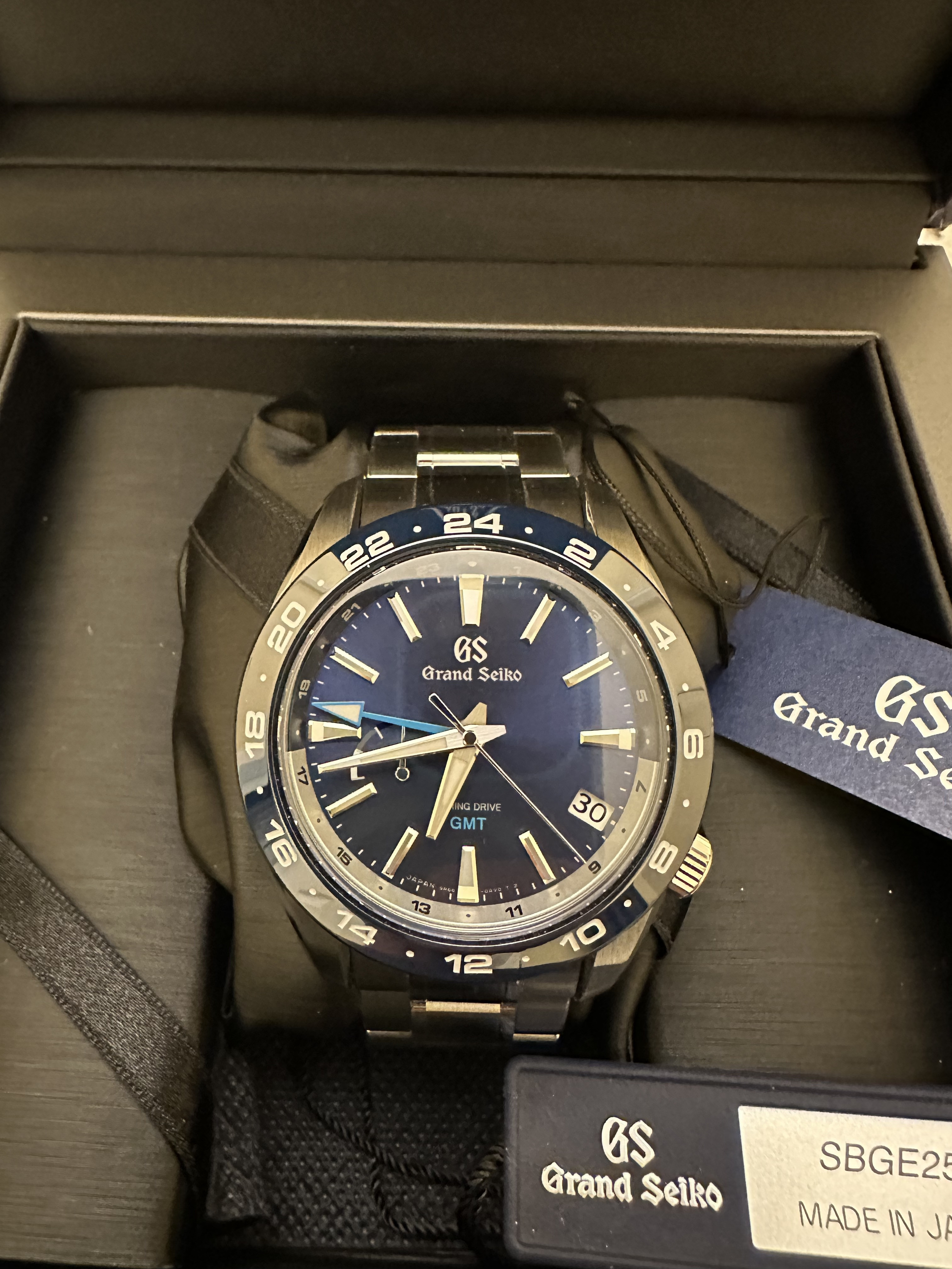 Grand Seiko Spring Drive GMT SBGE255 | WatchUSeek Watch Forums