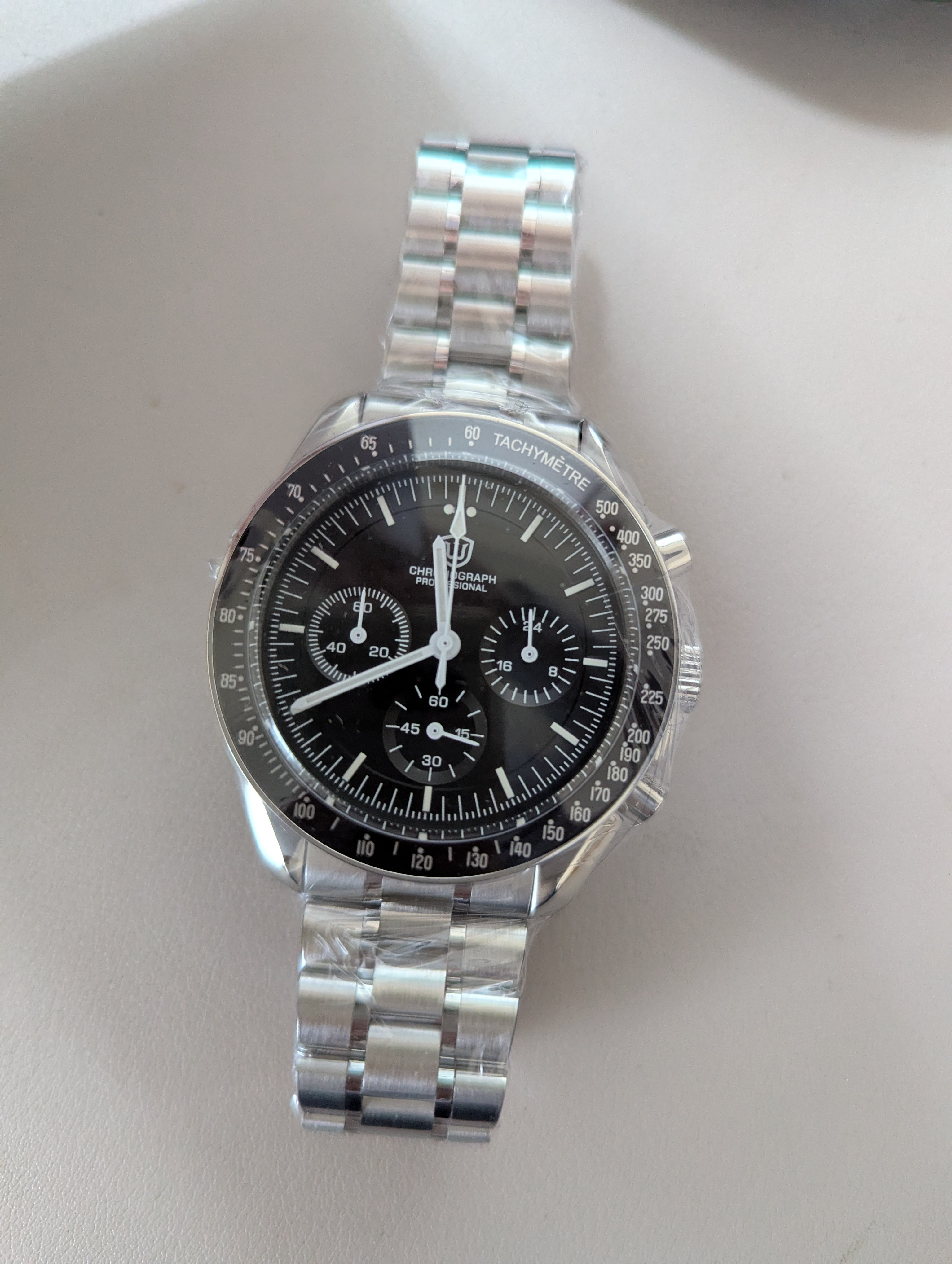 SOLD Speedmaster Homage NIB | WatchUSeek Watch Forums